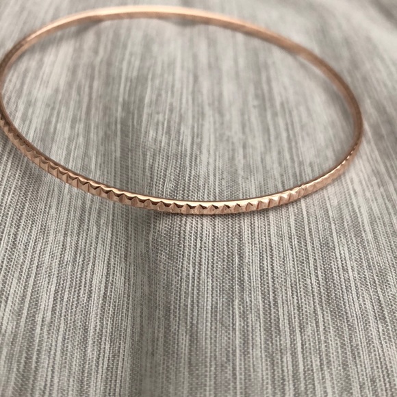 Jewelry | Set Of 7 Rose Gold Bangles | Poshmark